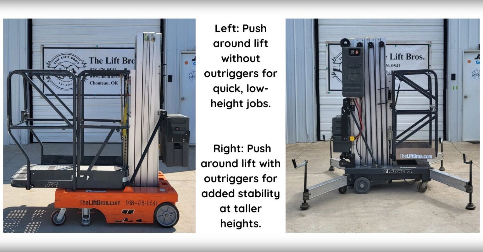 What is a Push Around Lift? Discover Sizes, Brands & More!